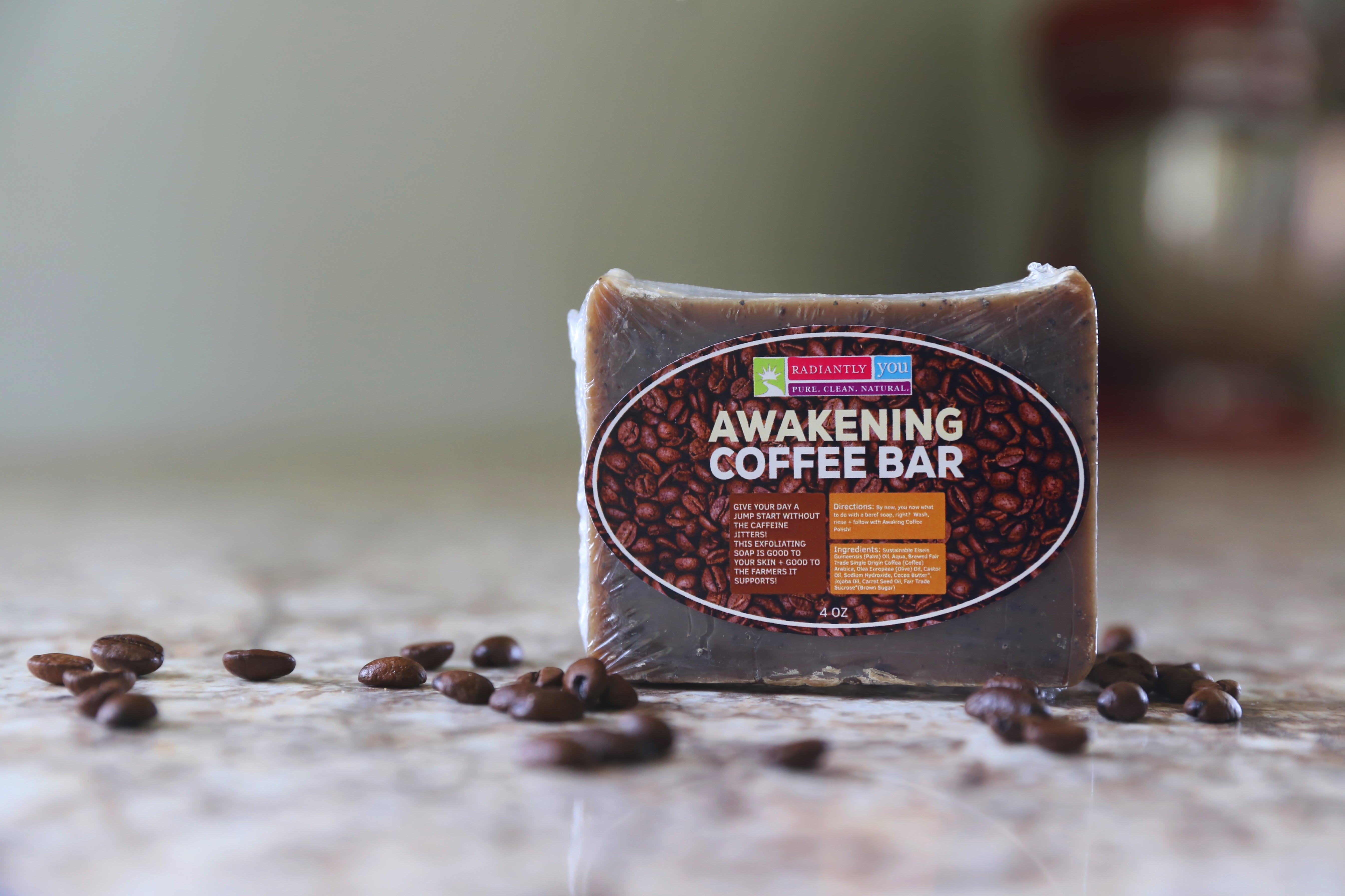 Awakening Coffee Bar – Radiantly You - Pure.Clean.Natural.